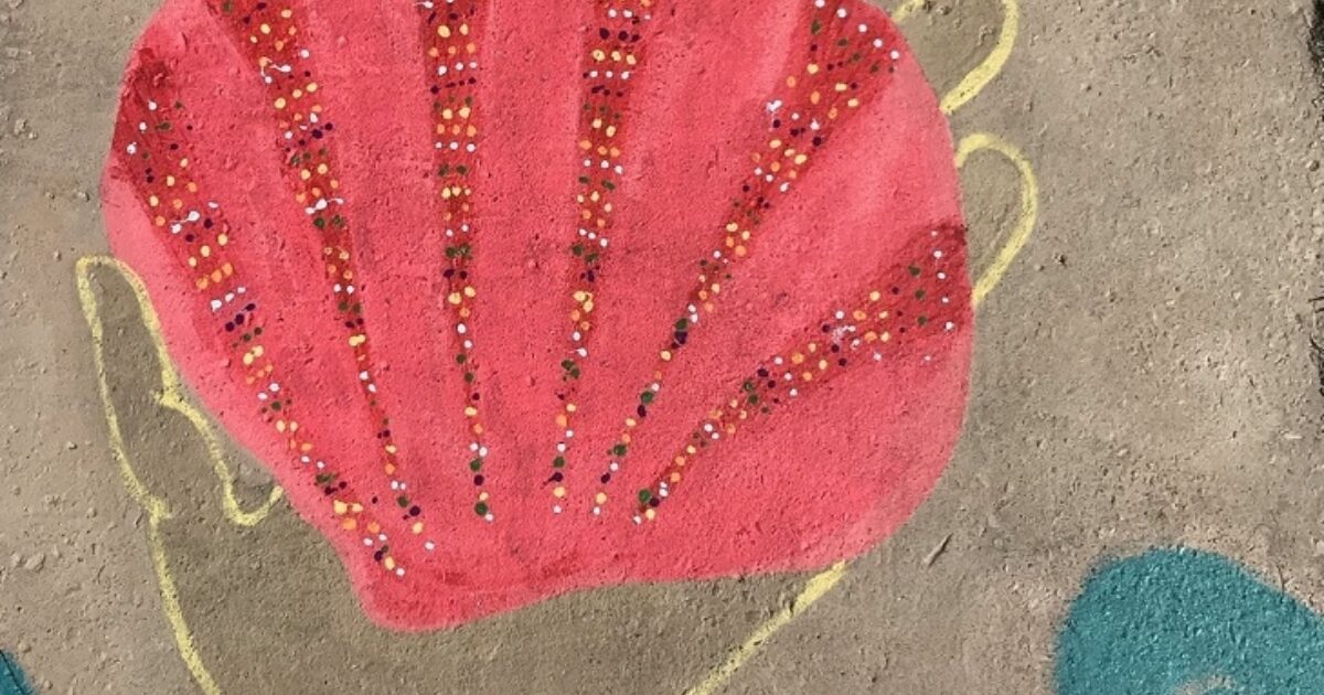 Avenue Of Art - Chalk Festival | Shell in Hand