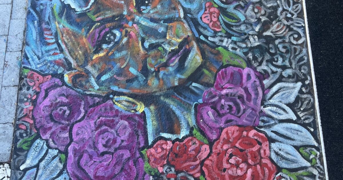 Avenue Of Art - Chalk Festival | Brenda Watty